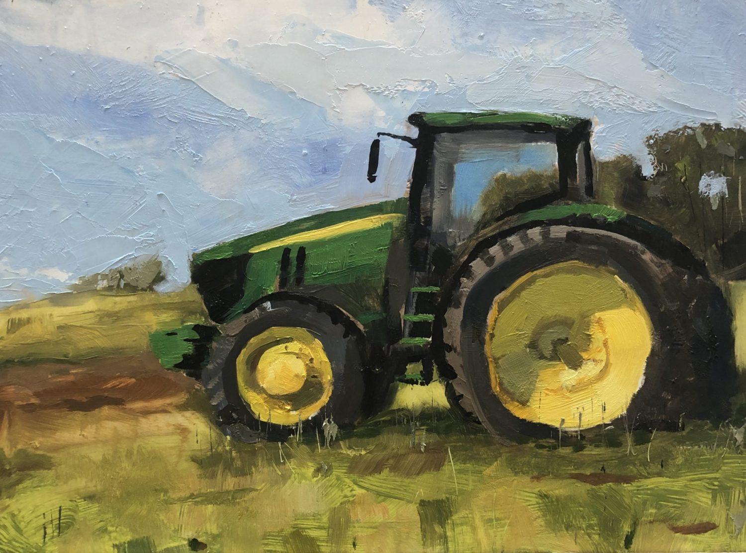 John Deere Tractor Painting